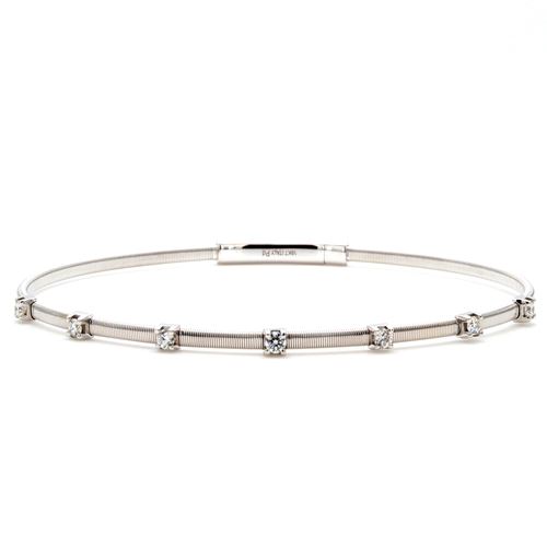 Arthurs Collection 18K - White Gold Diamond Bracelets. Arthur's ...