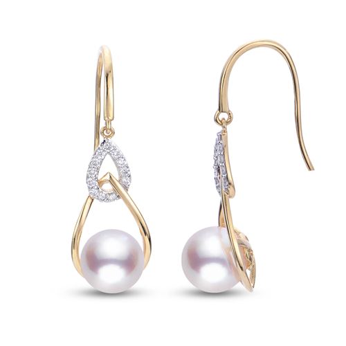 Arthurs Collection 18K - White Gold Pearl Earrings. Arthur's Jewelers ...
