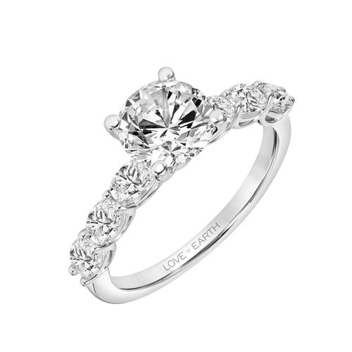 Arthurs Collection White Gold Diamond Engagement Ring. Arthur's ...