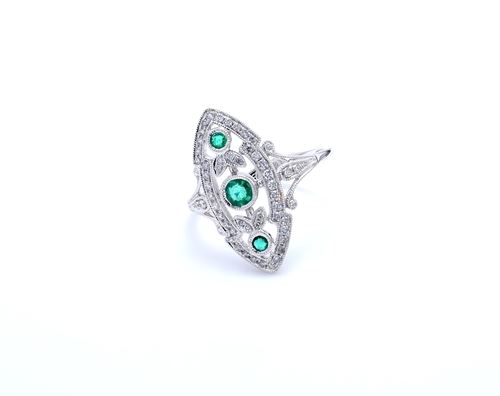 Arthurs Collection 18K - White Gold Gemstone Rings. Arthur's Jewelers ...