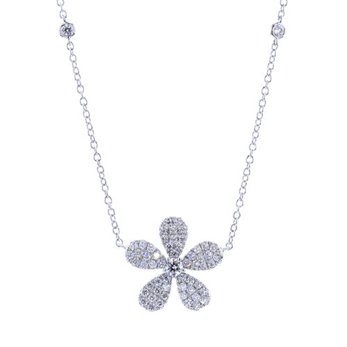 Arthurs Collection 18K - White Gold Diamond Necklaces. Arthur's ...