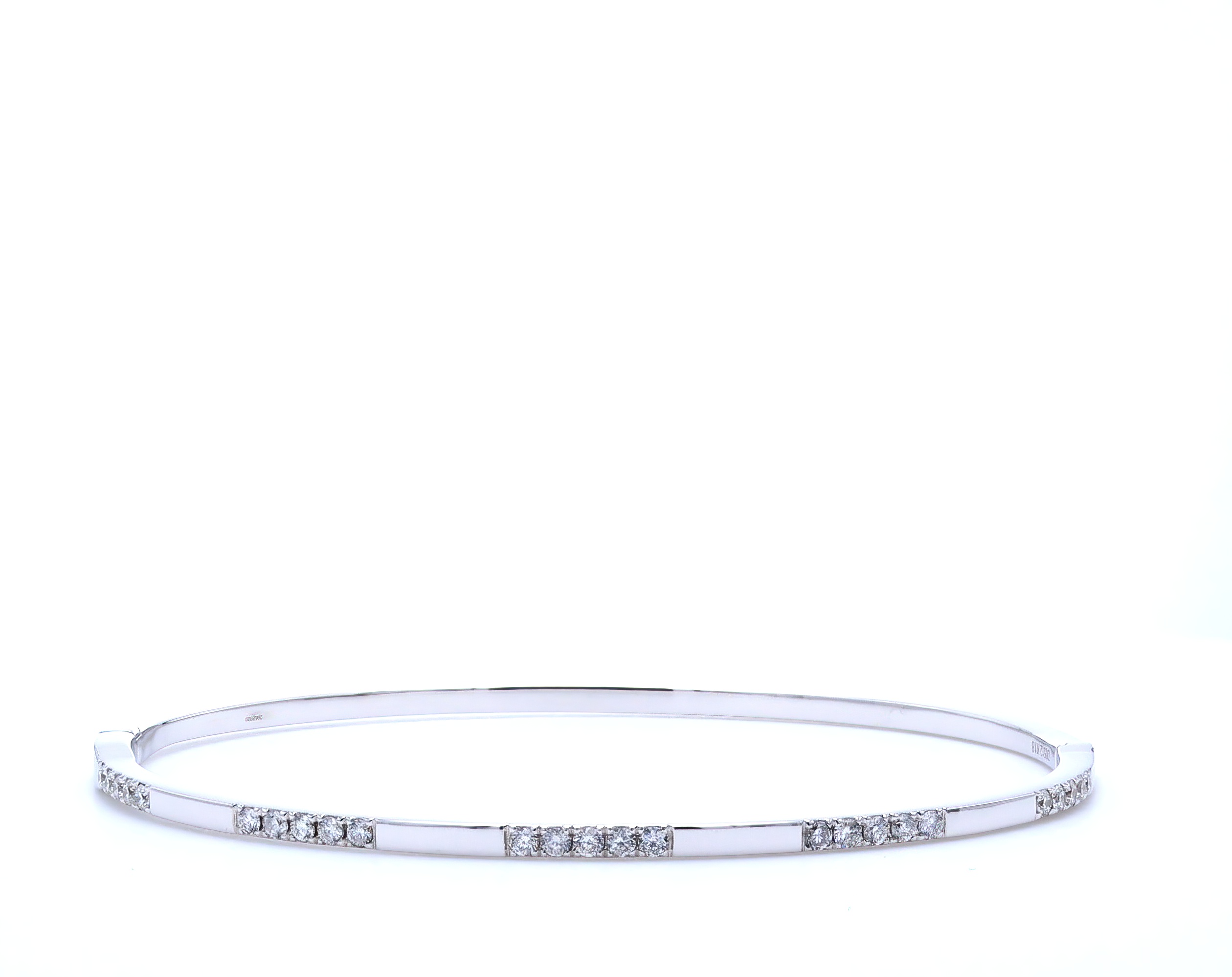 Arthurs Collection 18K - White Gold Diamond Bracelets. Arthur's ...