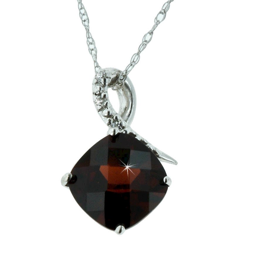 Arthurs Collection White Gold Gemstone Necklaces. Diamond Engagement ...